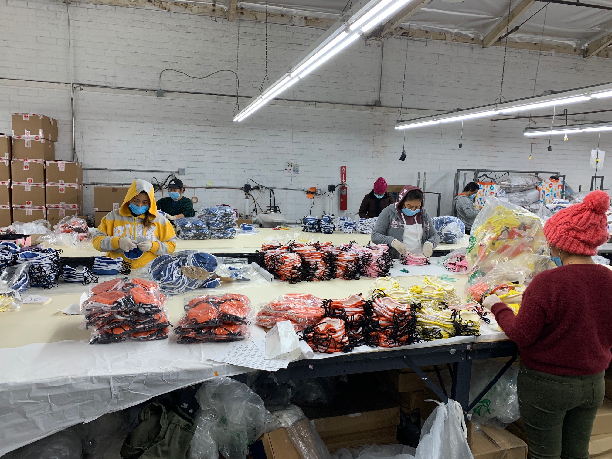 UStrive Manufacturing pivots to make organic face masks & gowns during ...